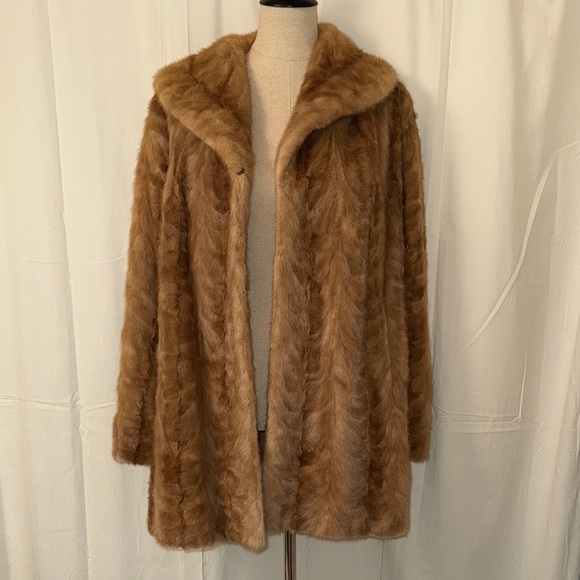 Flemington Furs | Jackets & Coats | Flemington Furs Elegant Brown Mink ...
